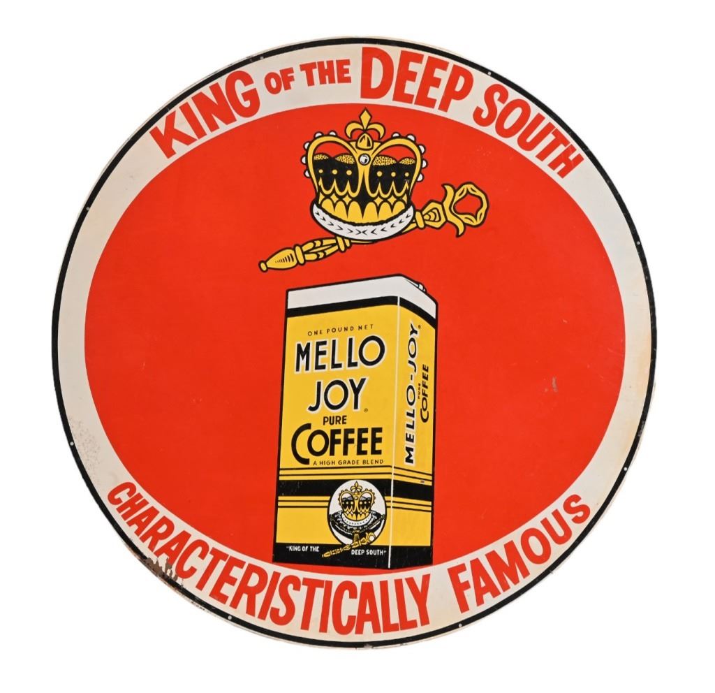 Mello Joy Coffee 36" Advertising Sign