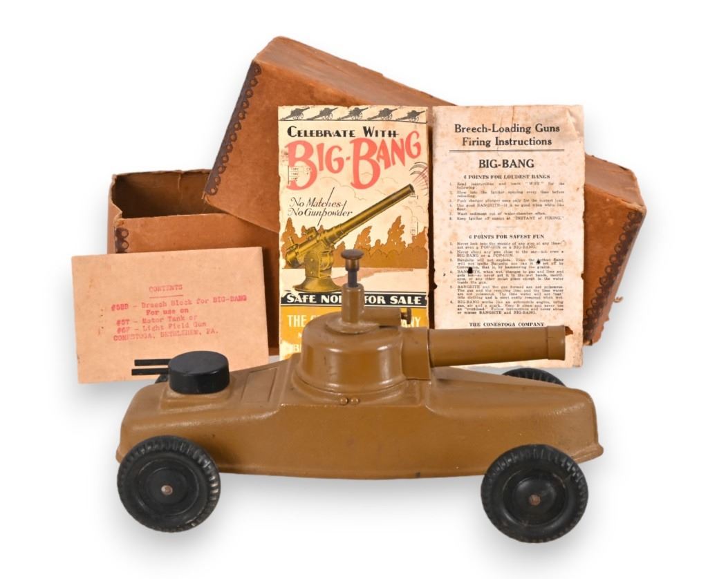 Vintage Big-Bang Motor Tank With Original Box