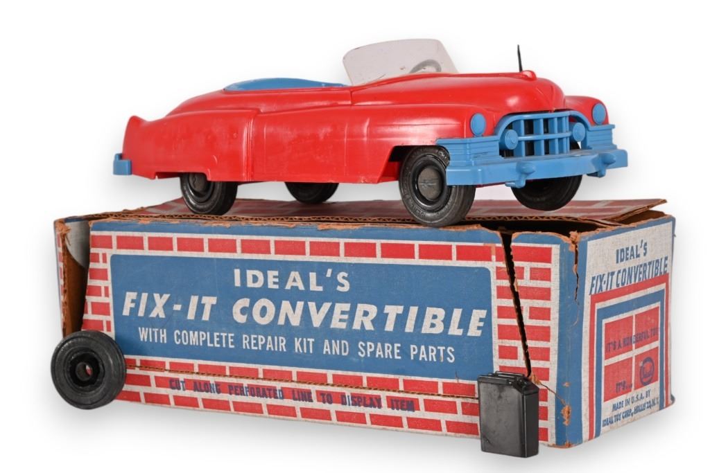 Ideal's Fix-It Convertible Plastic Toy Car