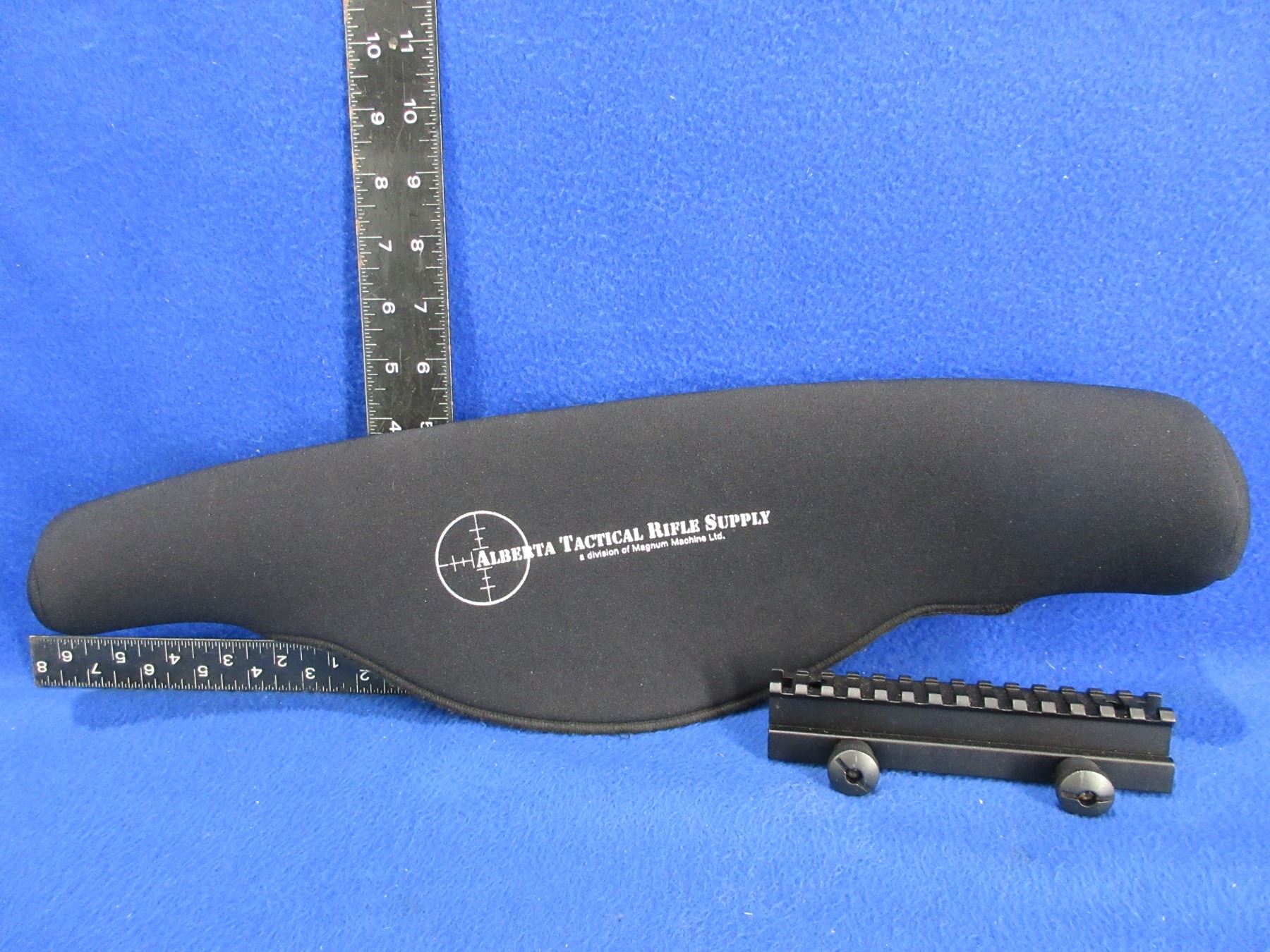 Scope Cover and 1" See-Through Picatinny Riser Mount