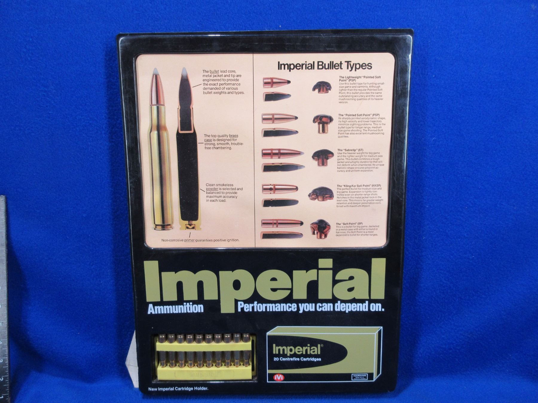 Imperial Ammunition Bullet Board - 20" x 15"