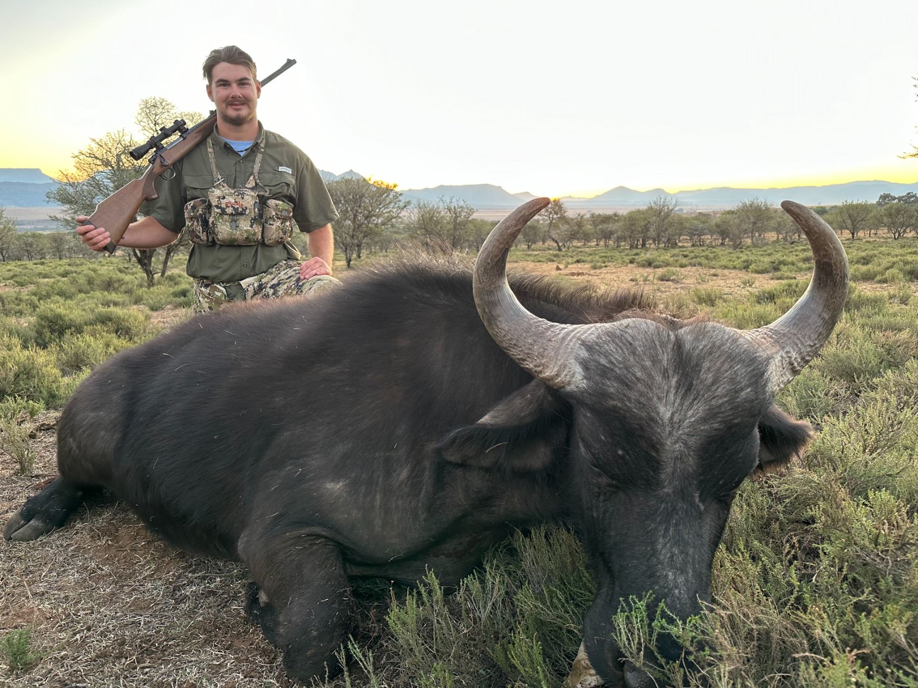 South African Female Cape Buffalo Hunt for 1 Hunter & 1 Observer