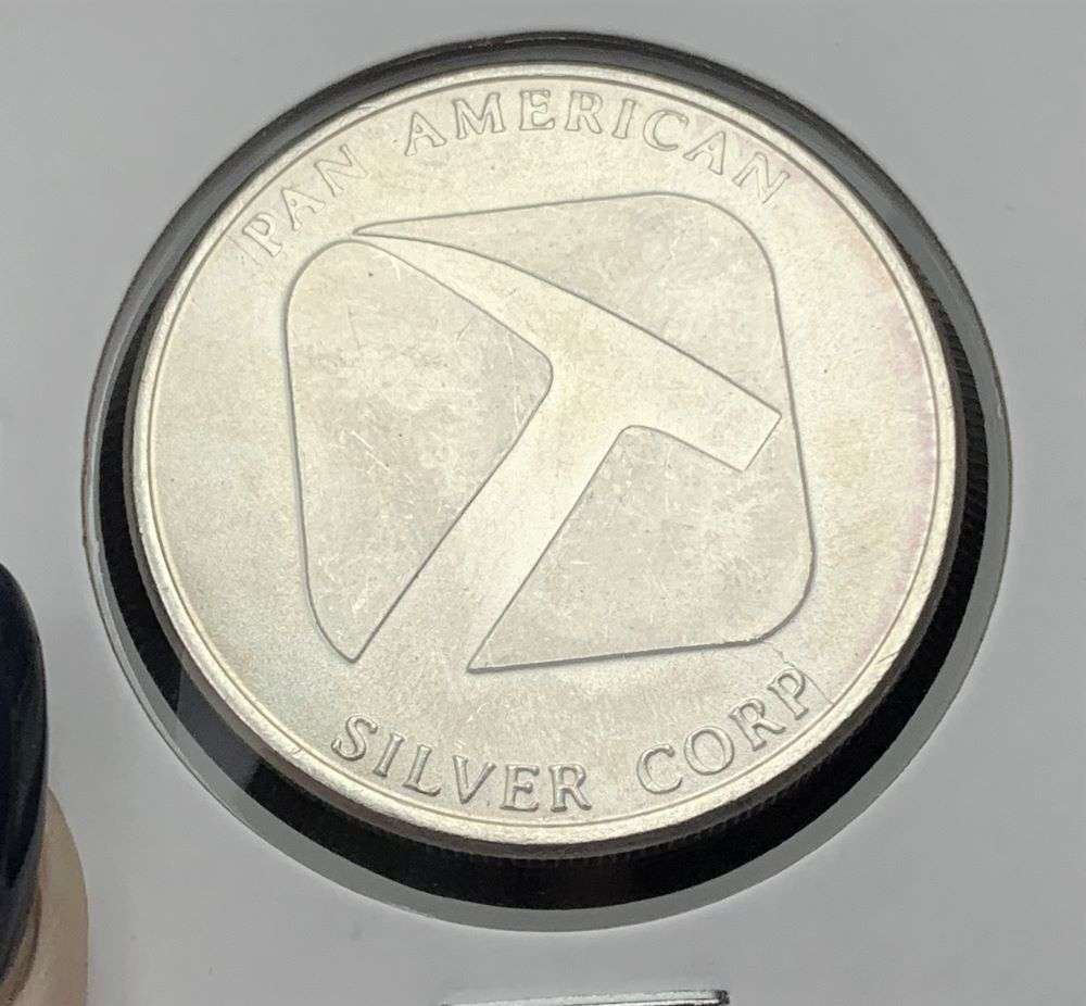 Pan American Silver Corp 1 ozt .999 Silver