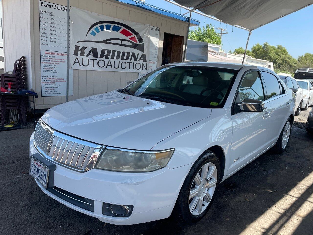 2007 LINCOLN MKZ