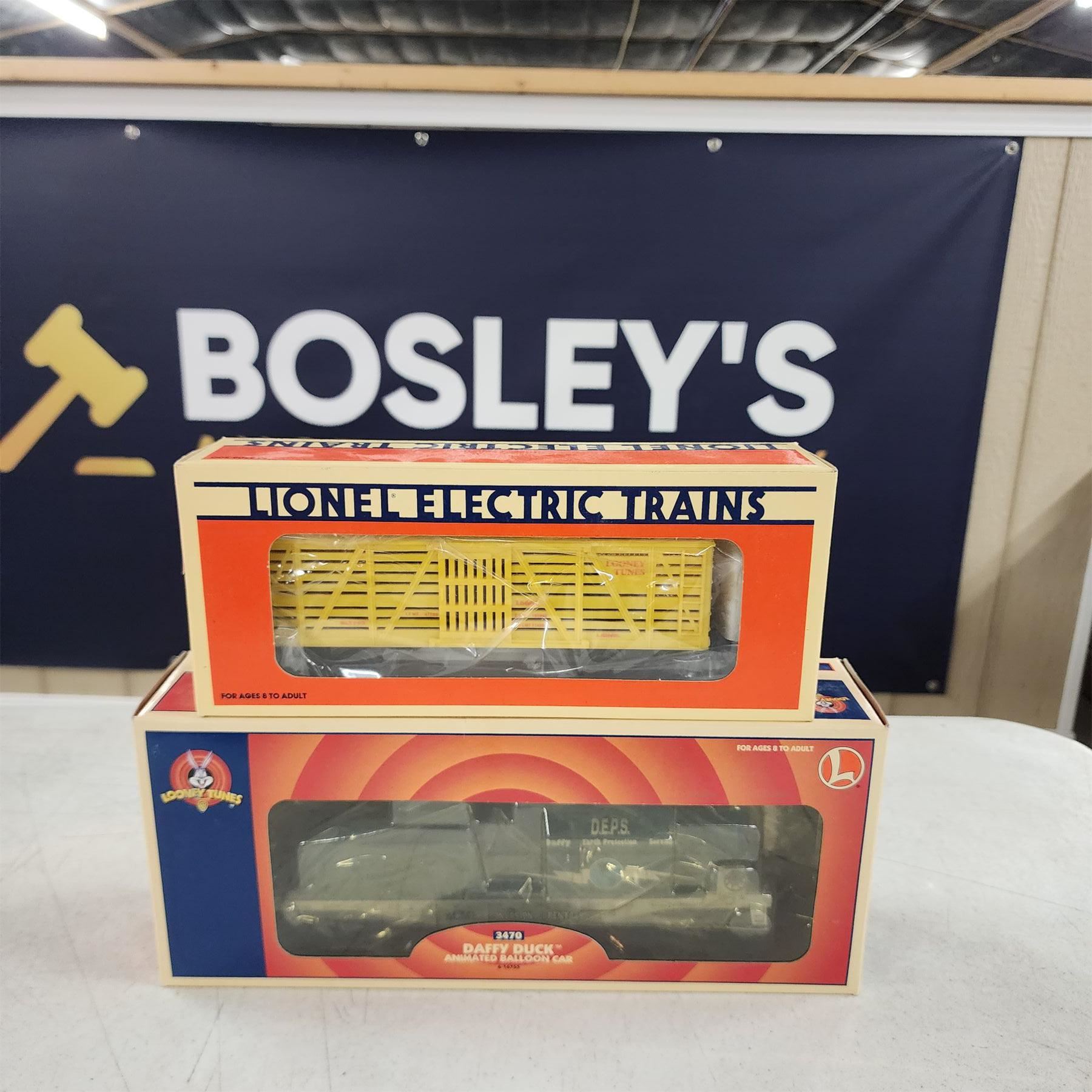 Lot of Two Lionel Daffy Duck Animated Balloon Car and Bugs Bunny ...