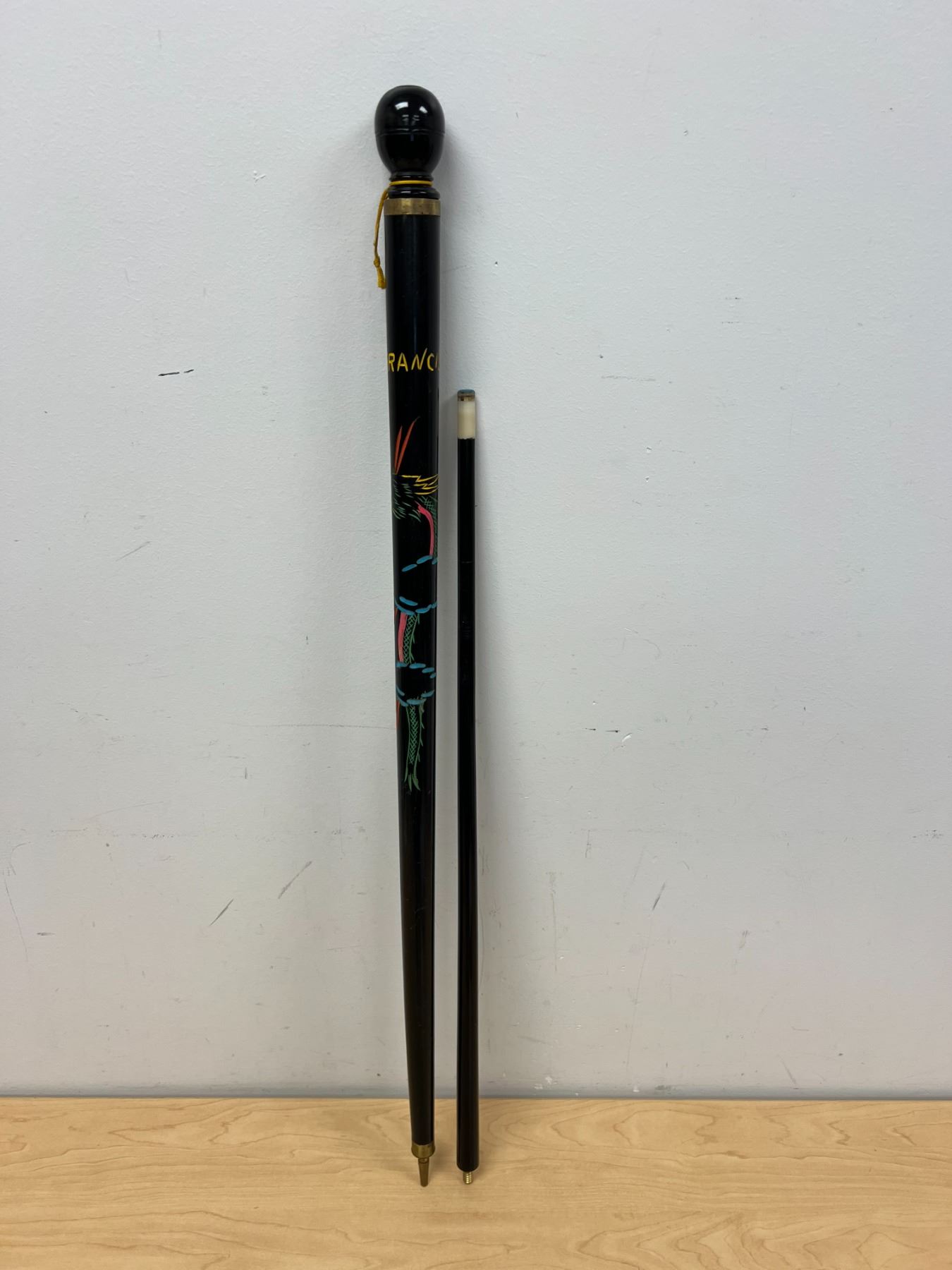Hidden Pool Cue Walking Stick "San Francisco" - see all details - 33.5 ...