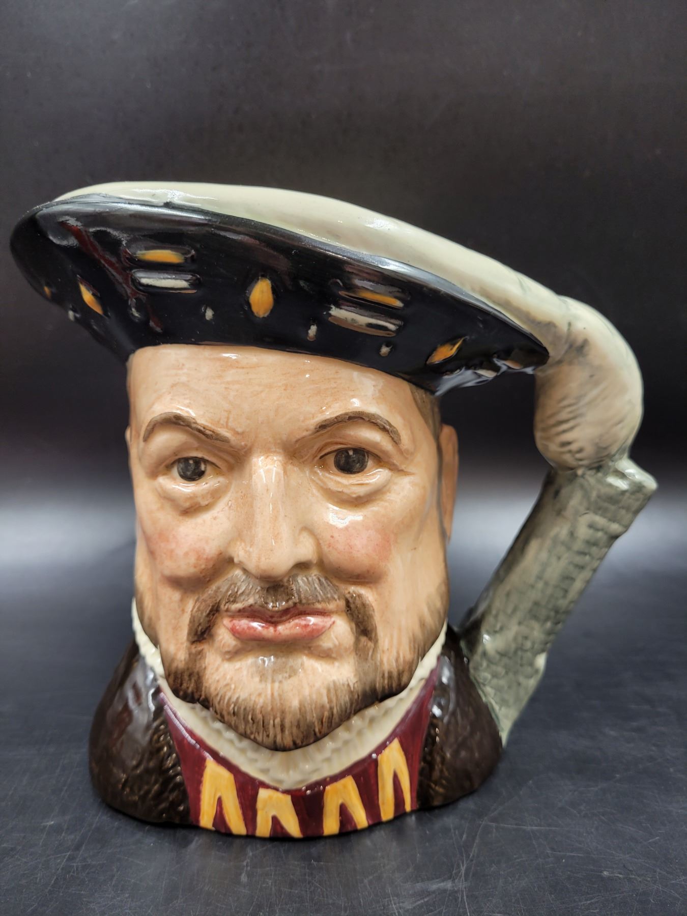 Royal Doulton King Henry VIII Large Toby Mug Made In England - D6642