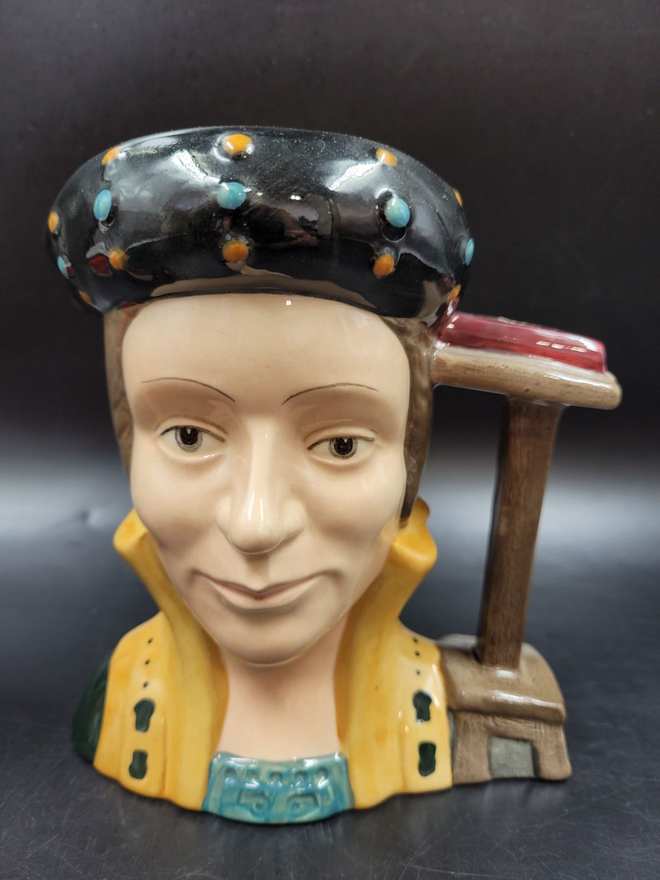 Royal Doulton Catherine Parr Toby Jug Mug Made In England - D6664 LE