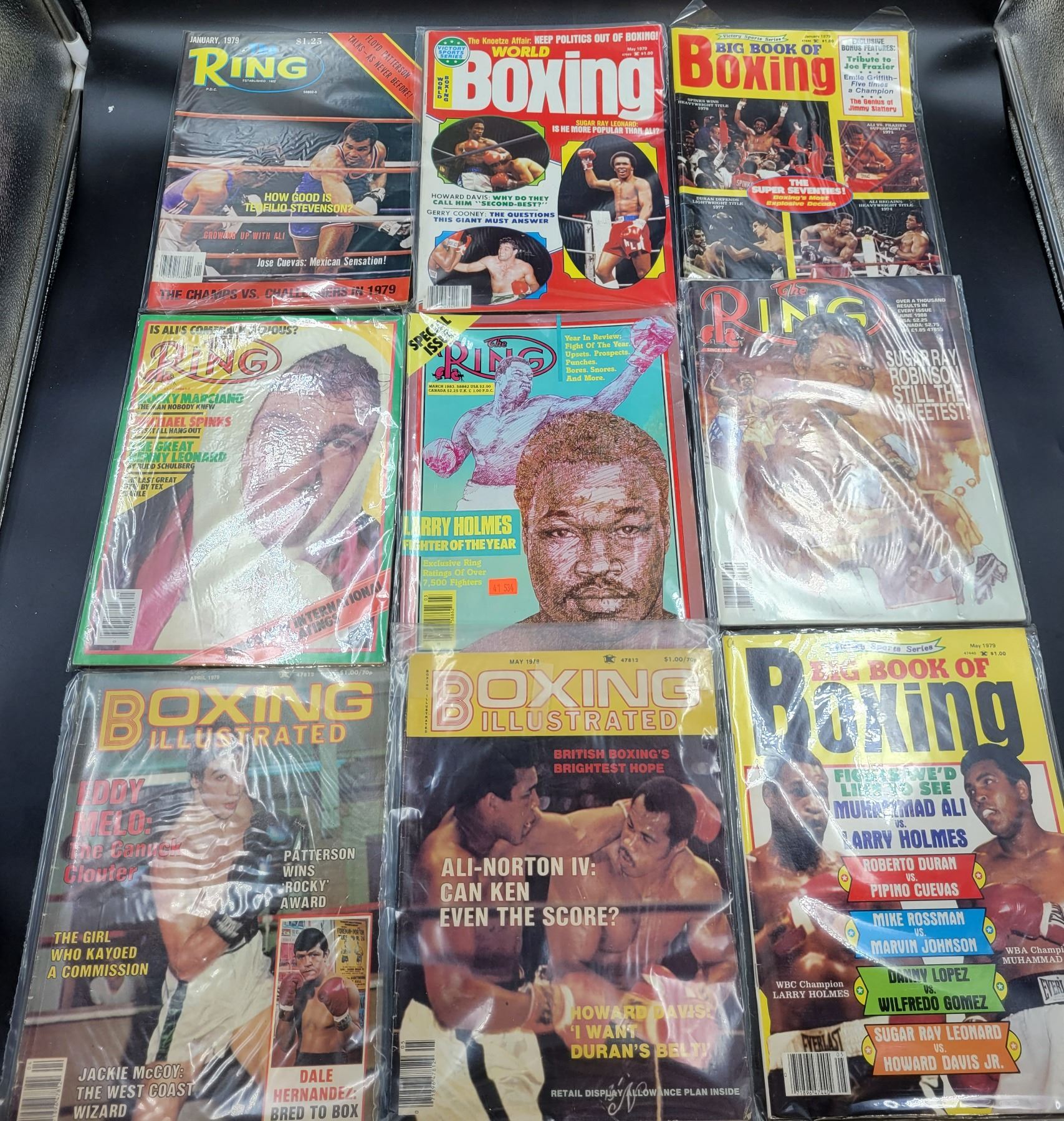 Vintage Boxing Magazines