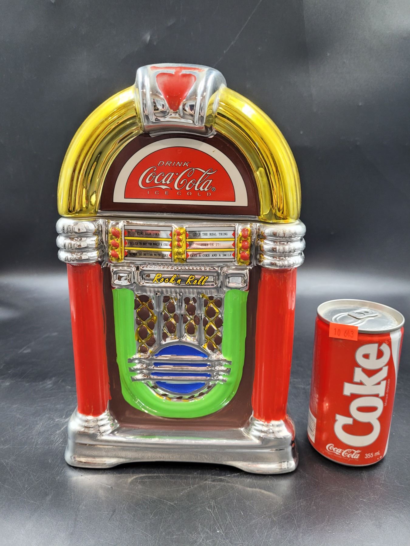Coca-Cola Rock' n 'Roll Juke Box Cookie Jar