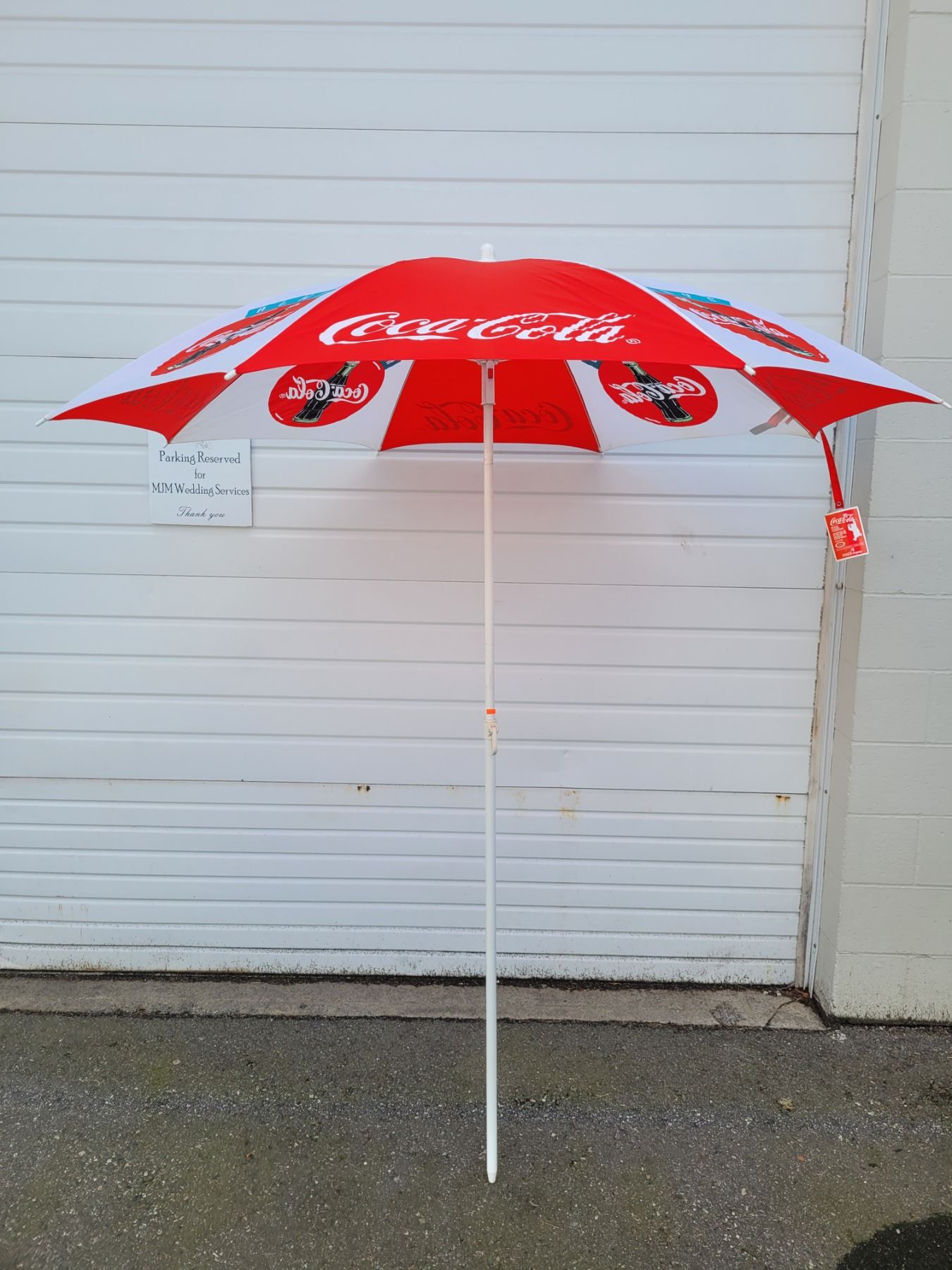 NOS Large Coca-Cola Umbrella