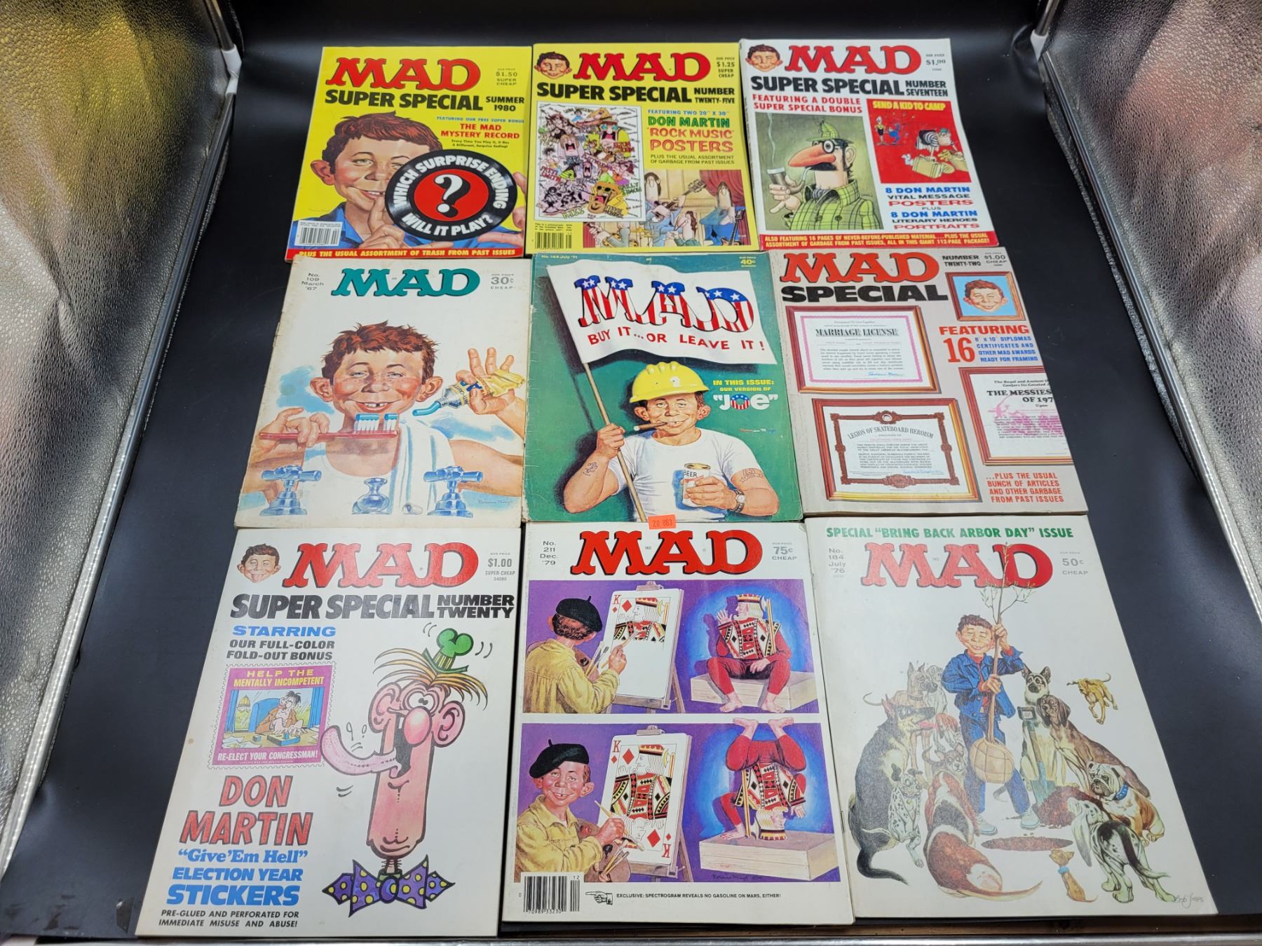 Vintage Mad Magazines