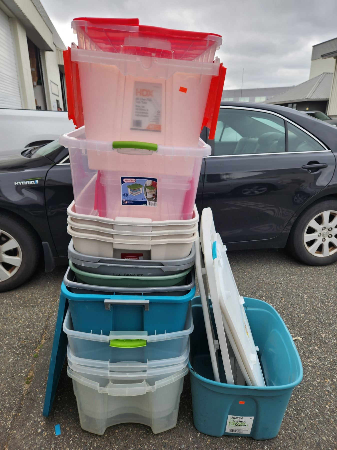 Misc. Storage Bins