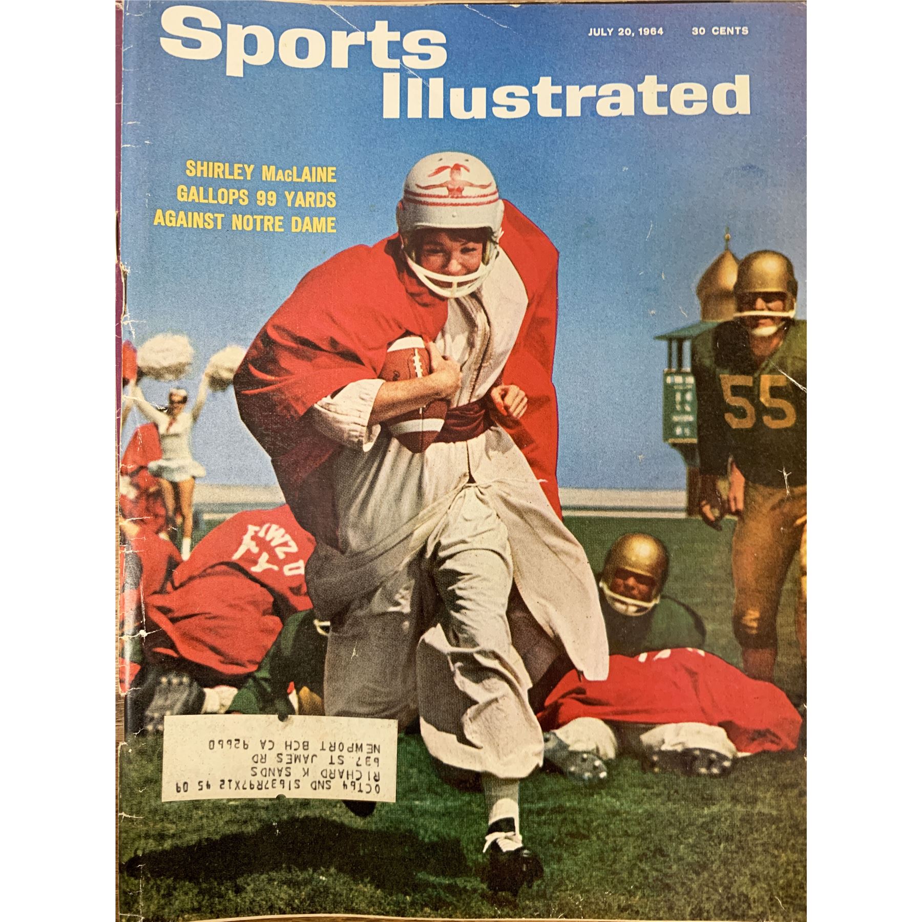 Sports Illustrated Magazine 1964 Shirley MacLaine Issue