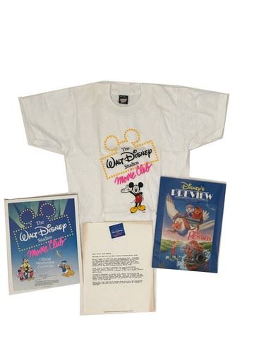 The Walt Disney Studios Movie Club membership packet