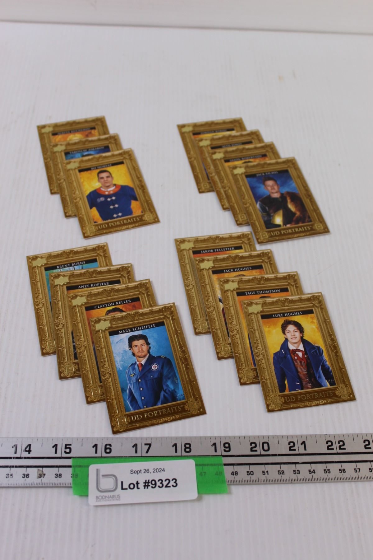 (15) 2023-24 Upper Deck Portraits Special Inserts Hockey Cards - Bodnarus Auctioneering