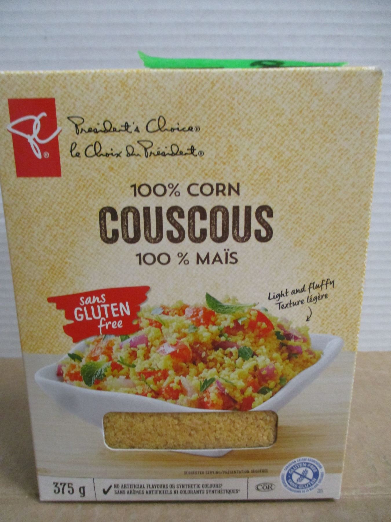 SHELF PULLS (AS IS): COUSCOUS (375G) - BOX