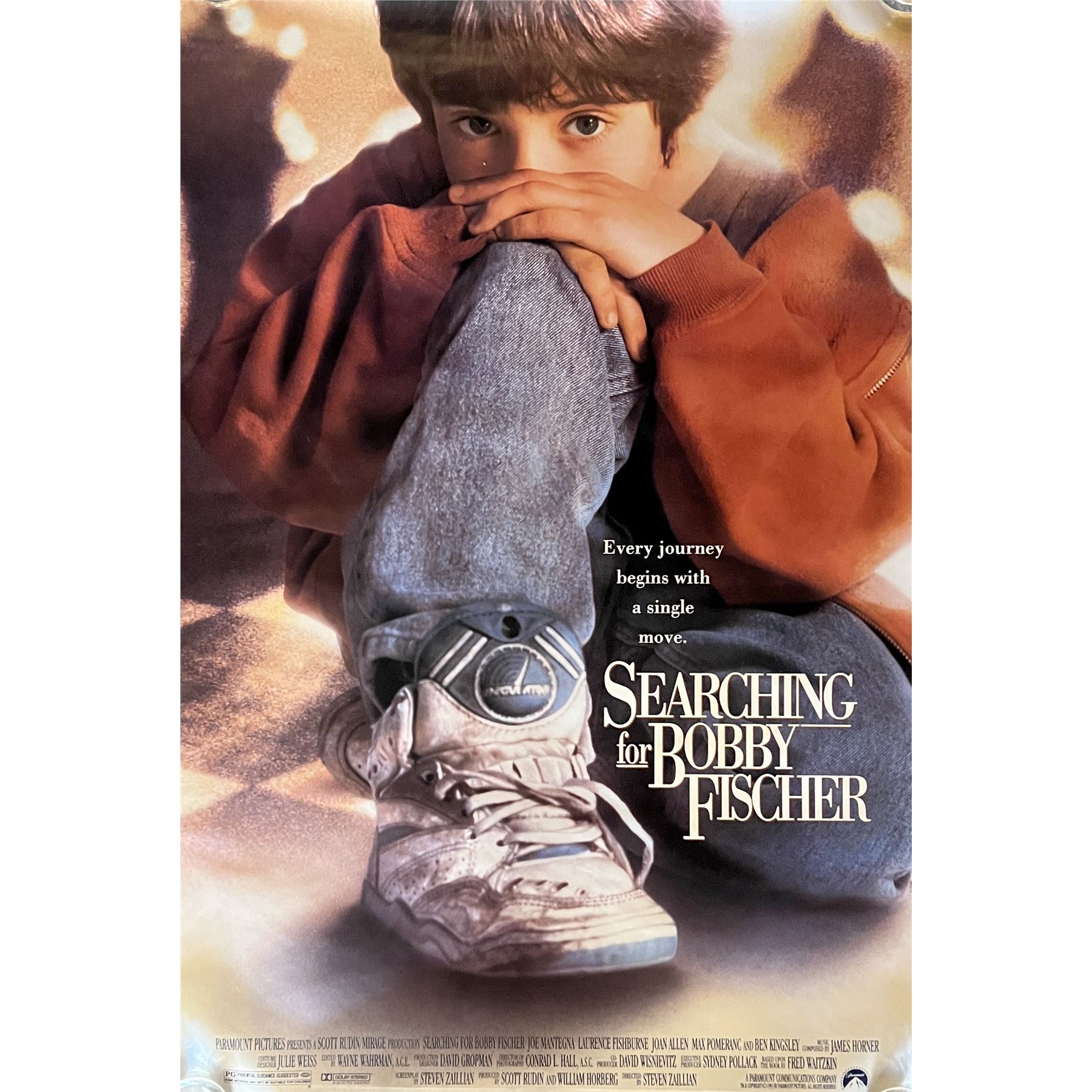Searching For Bobby Fischer 1993 Original Movie Poster