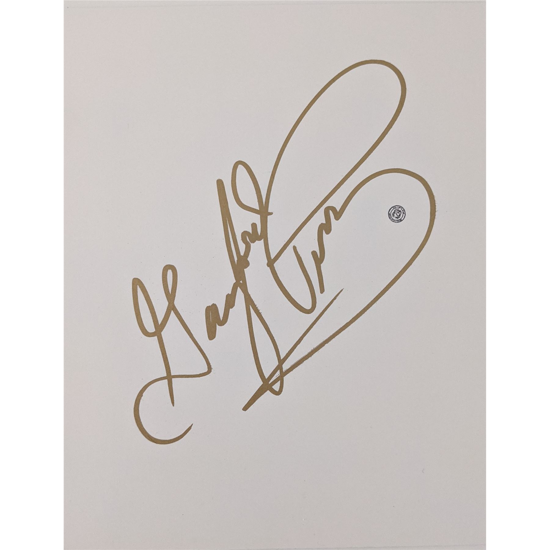 MLB Hall Of Famer Gaylord Perry Autograph