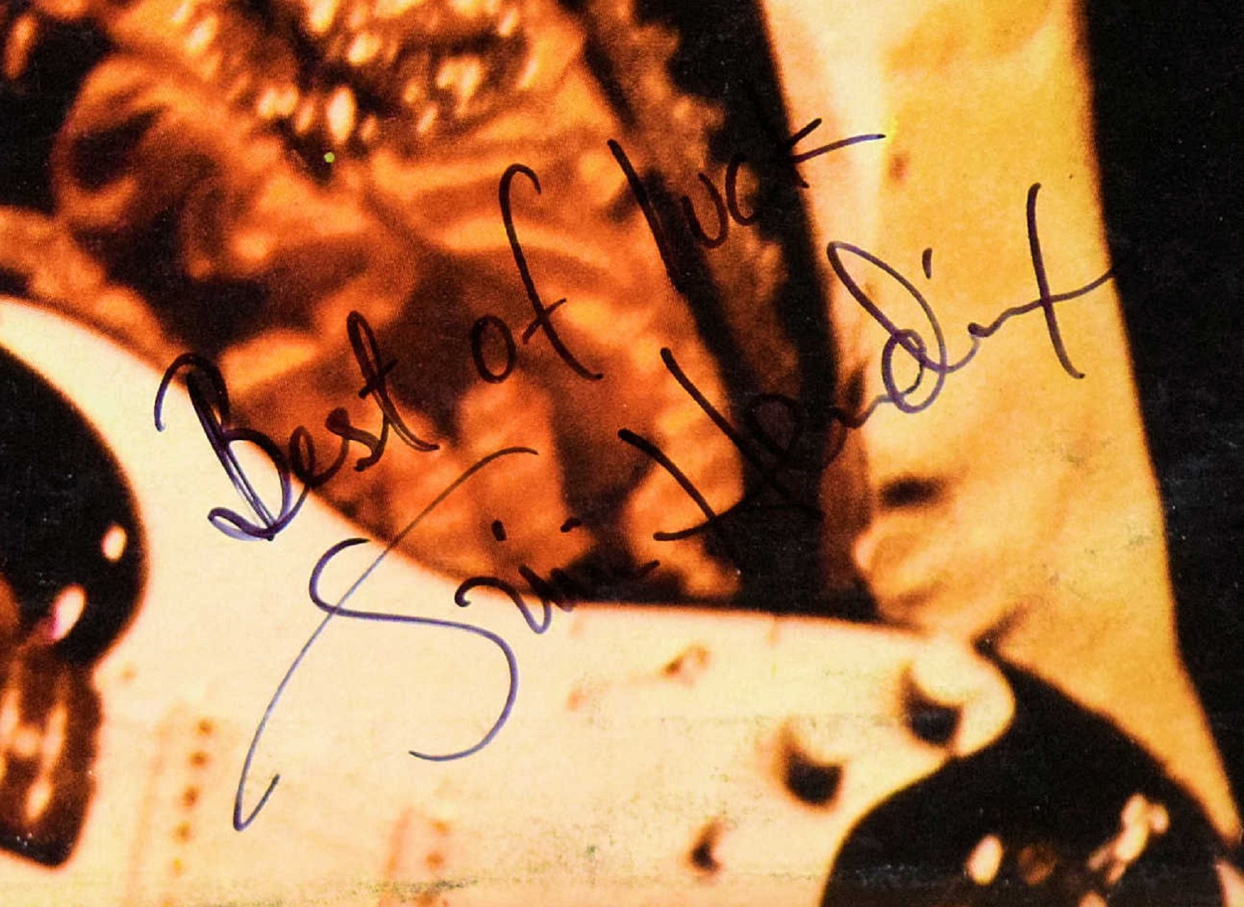 Jimi Hendrix signed Get that Feeling album