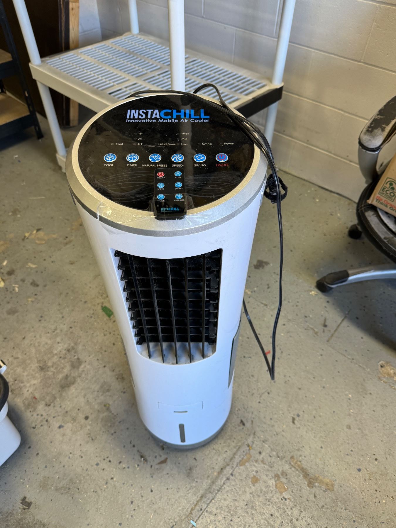 Insta chill innovated, mobile air cooler