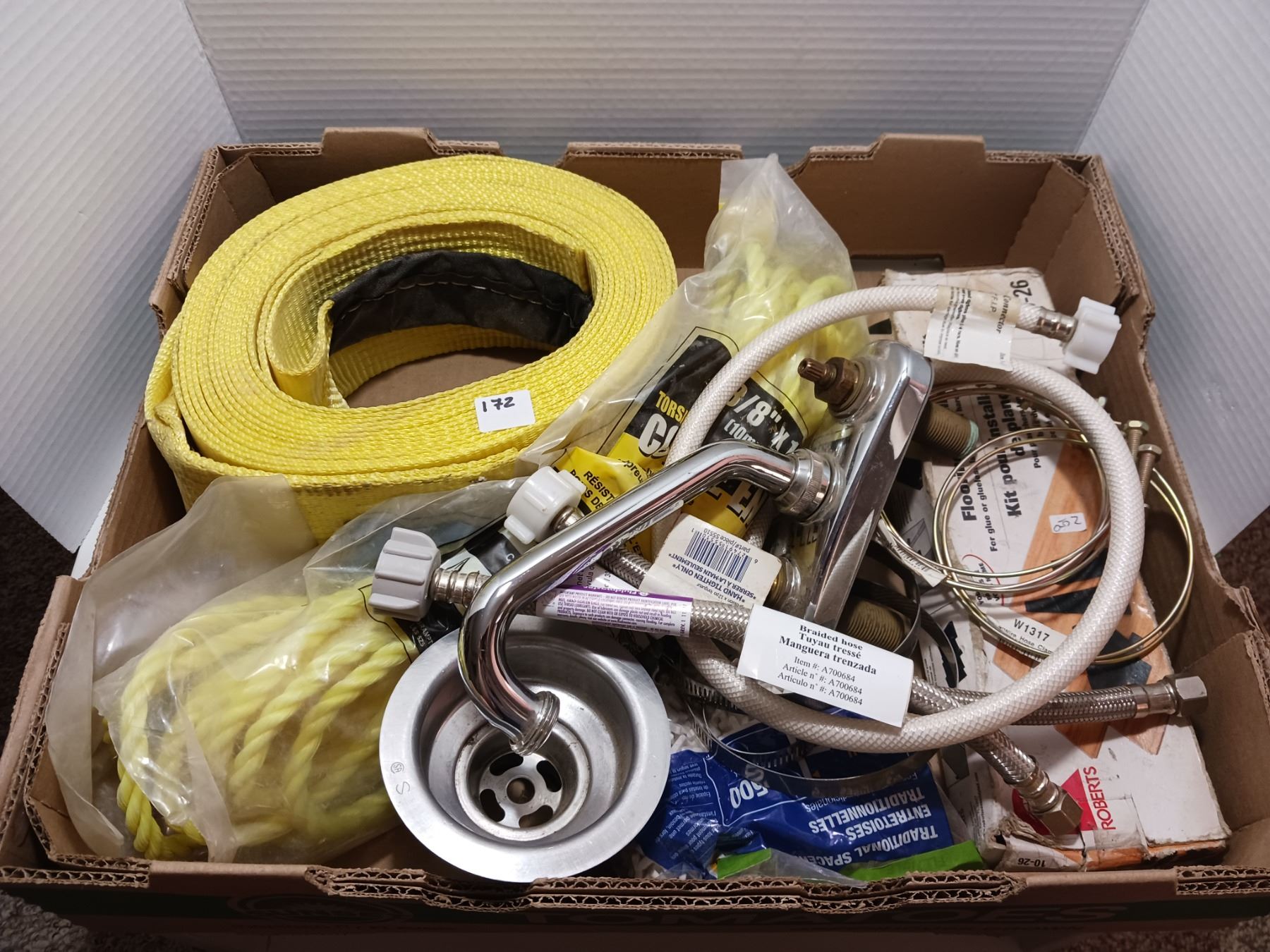 Box Of Home Repair Items