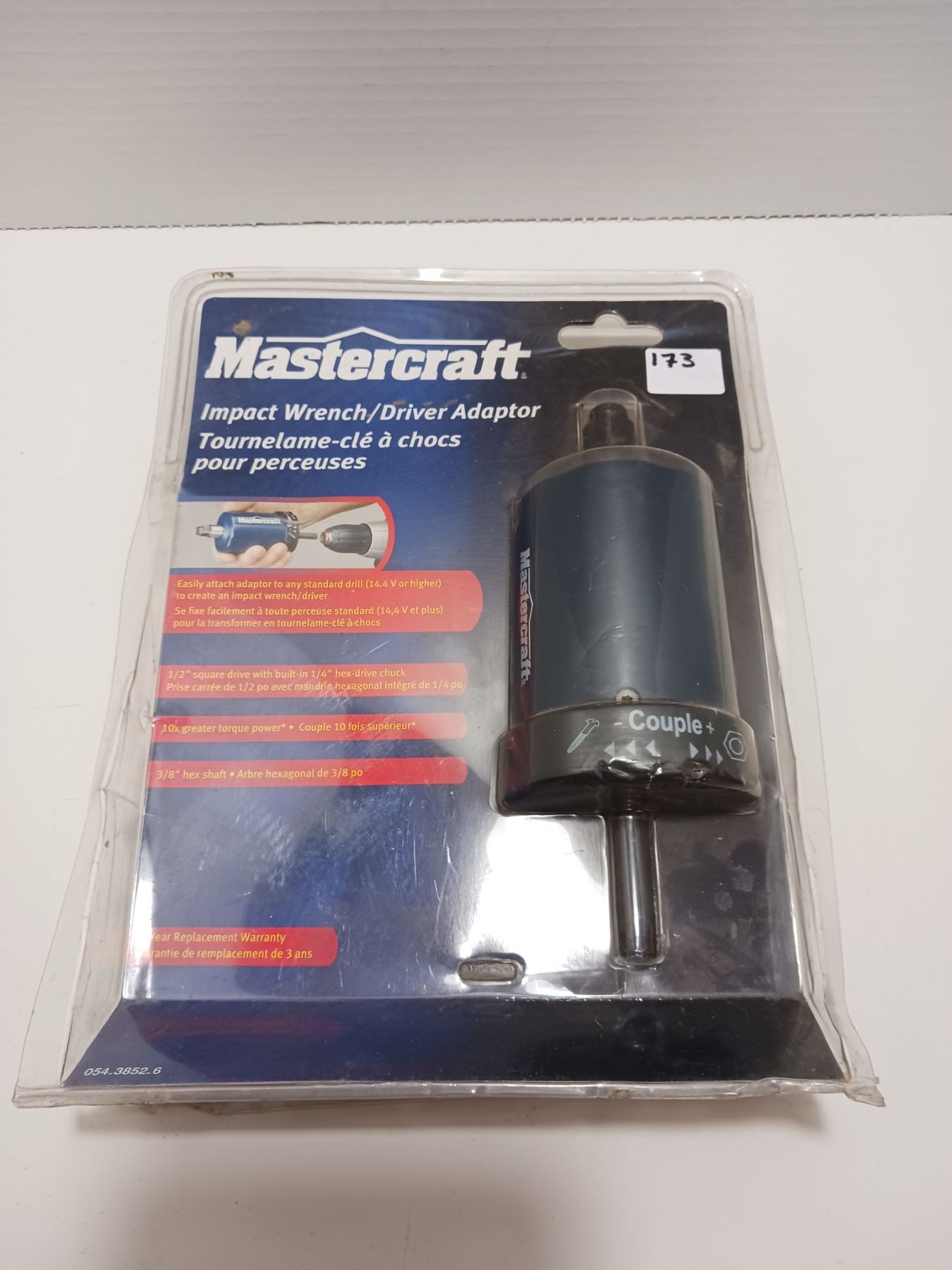 New Mastercraft Impact Wrench / Driver Adaptor