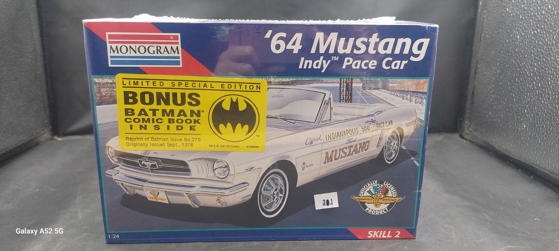 64 Mustang Indy Pace Car NIB Monogram model kit