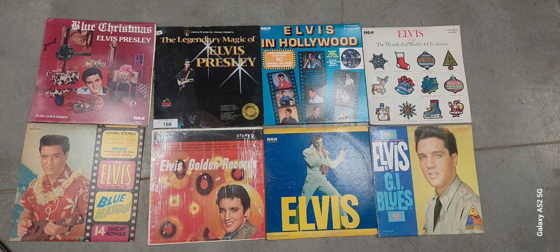 Collection of Elvis LPs (8 Records)
