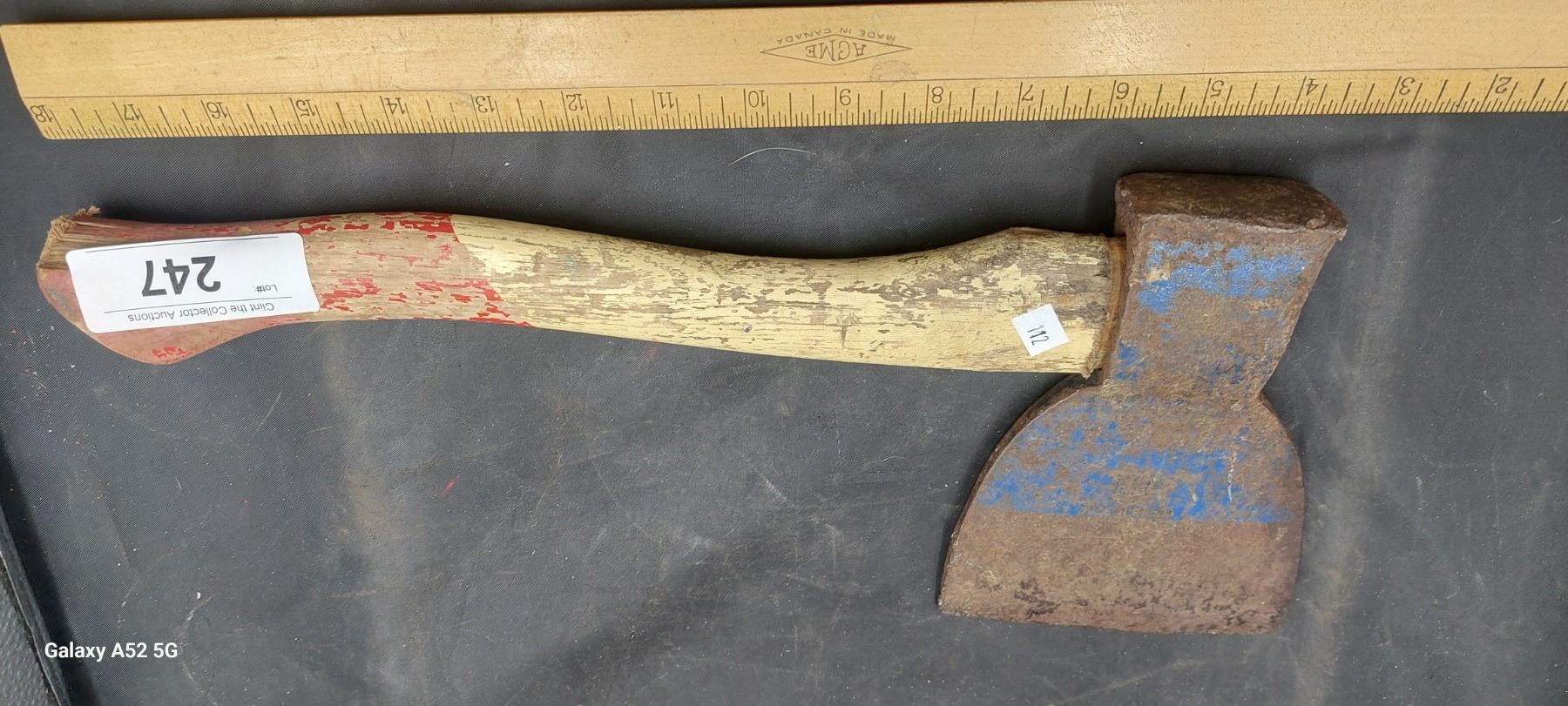 Vintage 1940s HB Hatchet made in Sweden (approx 16in)