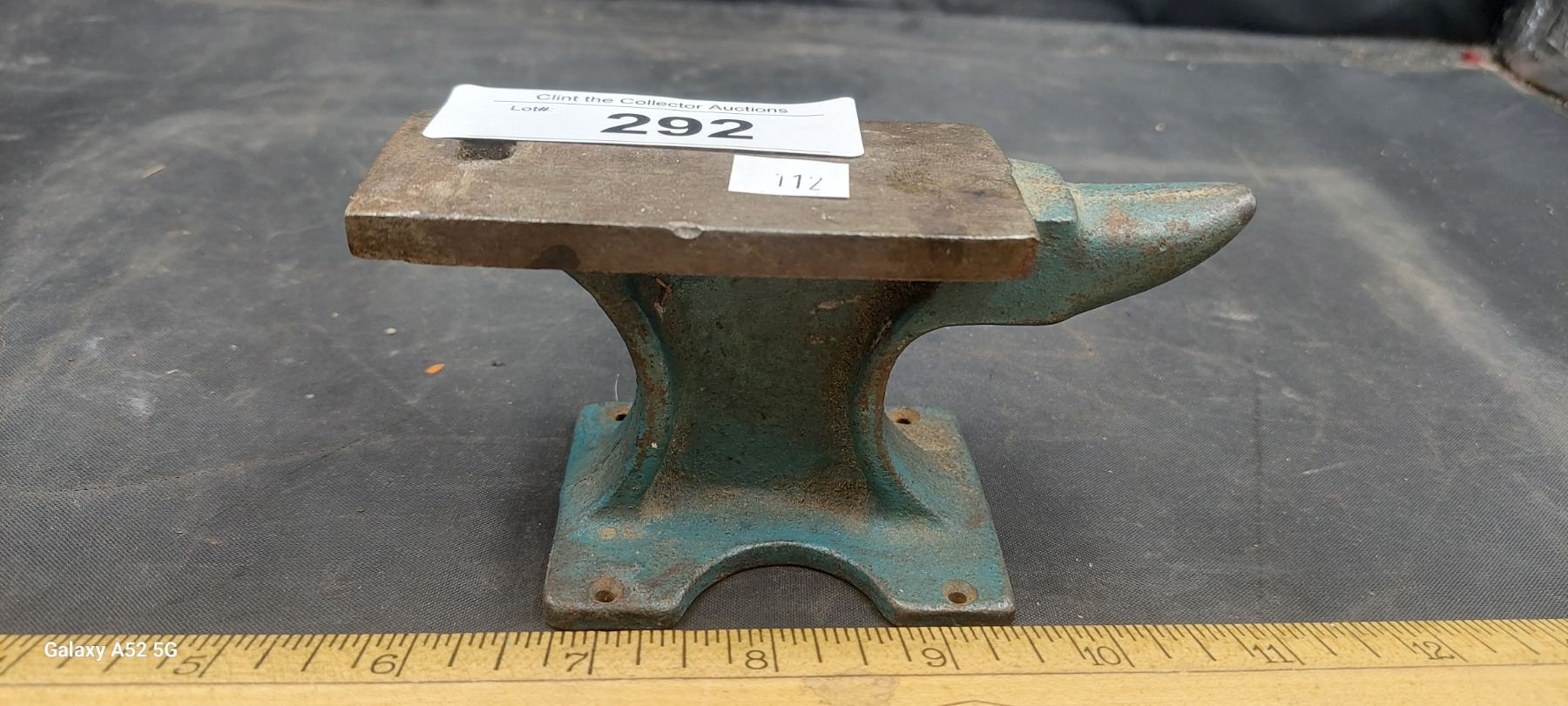 Vintage anvil made in Japan very collictable size (approx 2.5x5.25in)