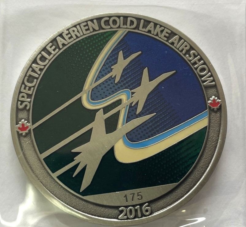Cold Lake Air Show 2016 Challenge Coin