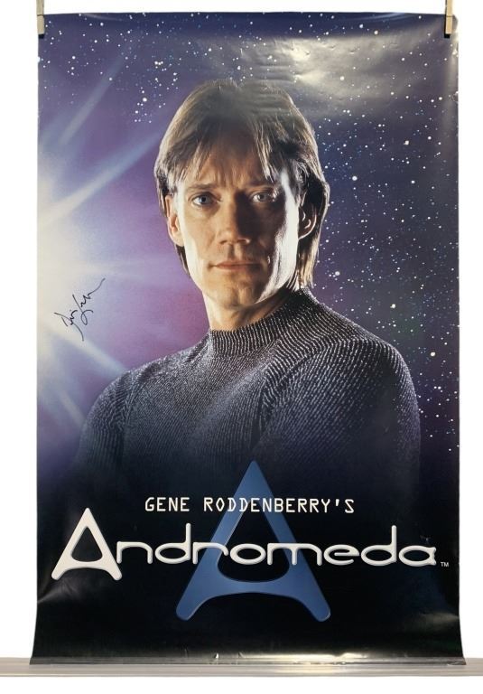 Andromeda (2000 - 2005) - Kevin Sorbo Signed Poster (27x39)