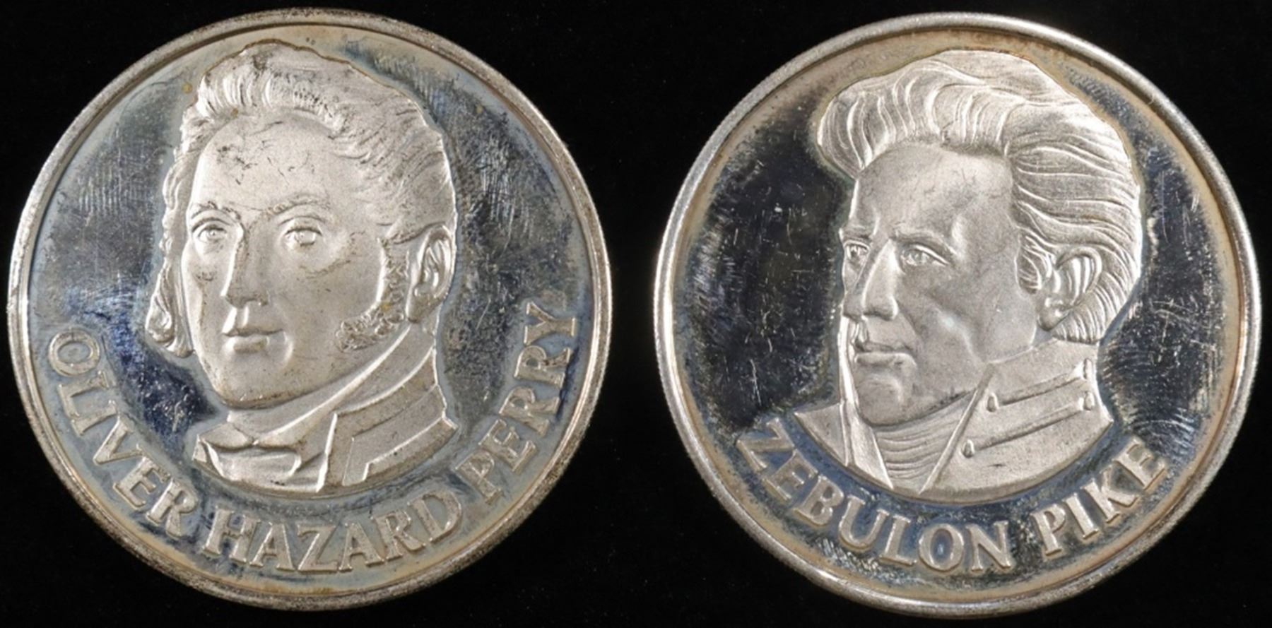 (2) STERLING SILVER ROUNDS