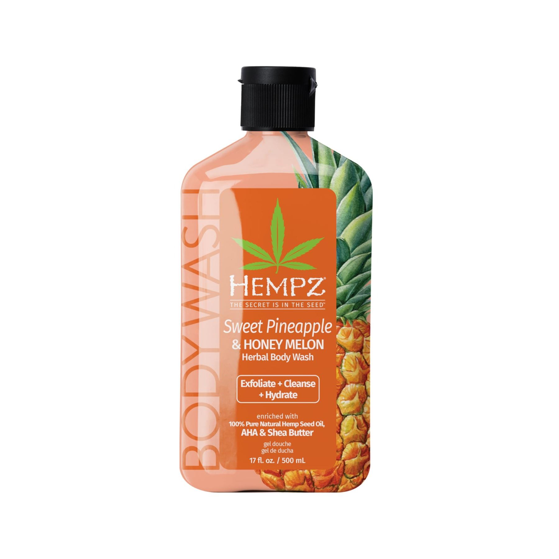 BRAND NEW 500 ML HEMPZ HERBAL BODY WASH