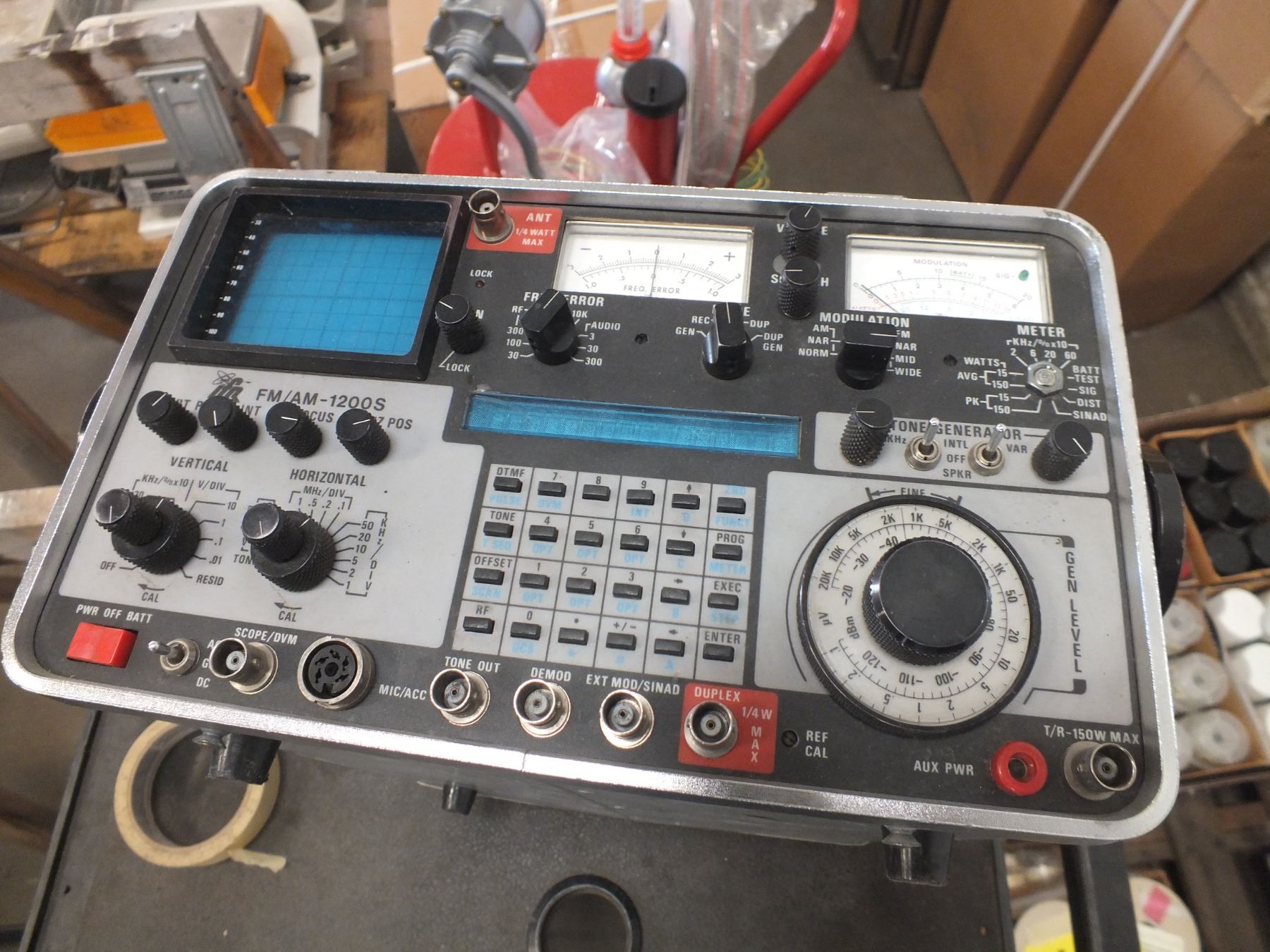 IFR Fm/Am 1200s Multi Function Microprocessor Controlled Communication ...