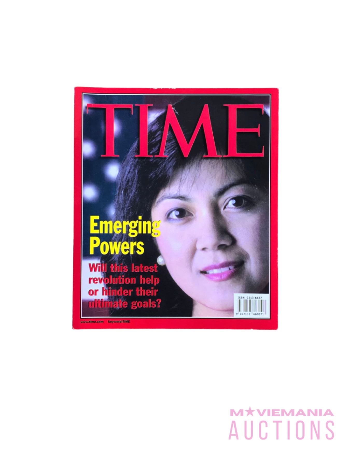 Minority Report (2002) - A Prop ‘TIME’ Magazine Front Page