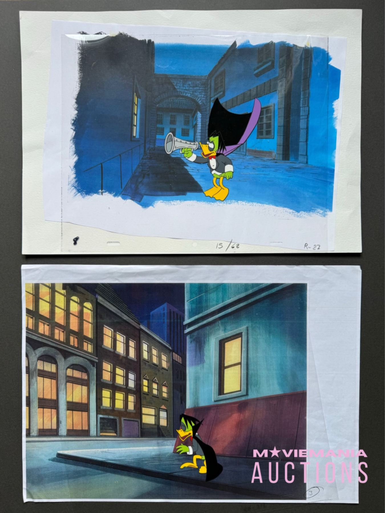 Count Duckula (TV Series / 1988-1993) - Two Original Animation Cels ...