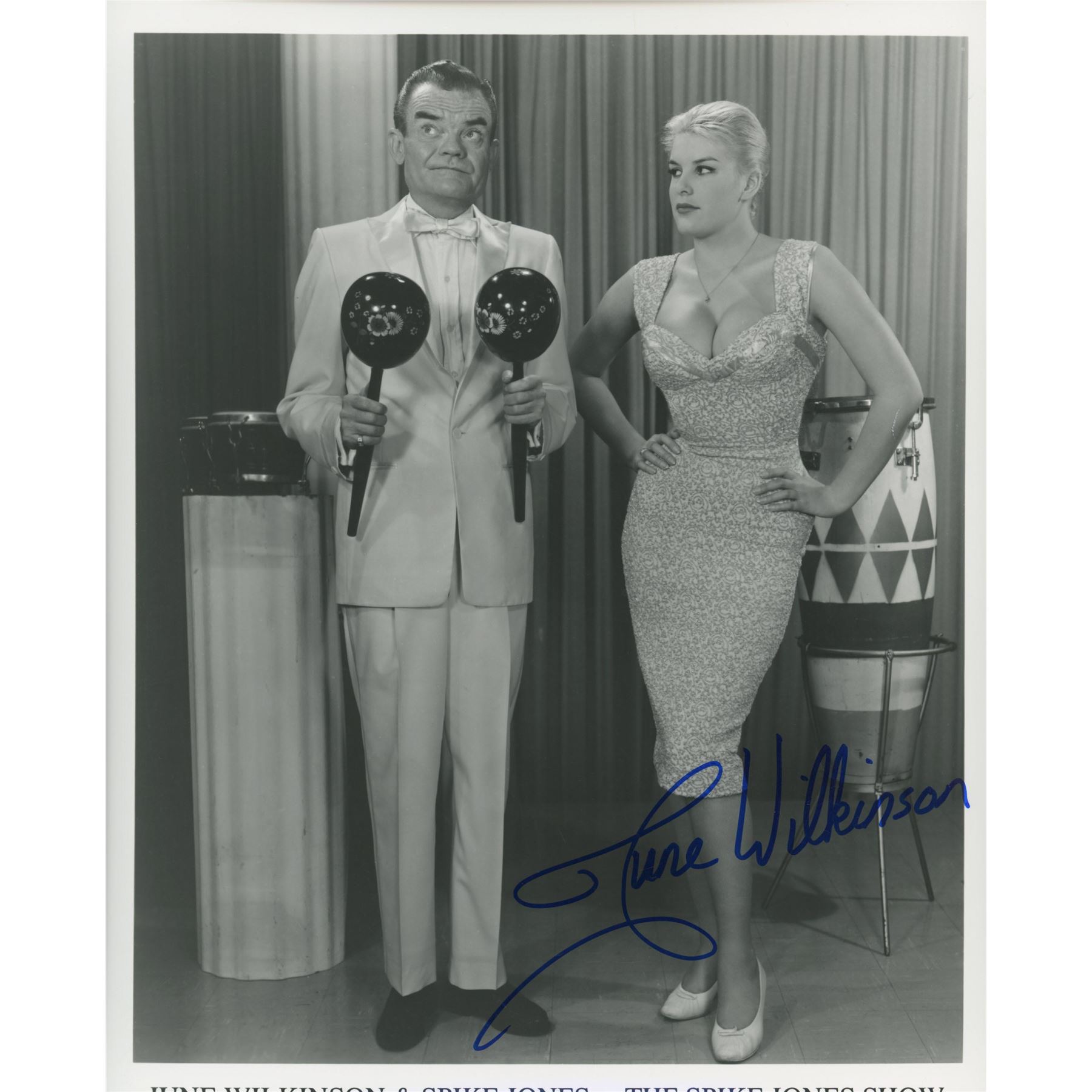 June Wilkinson Signed Photo