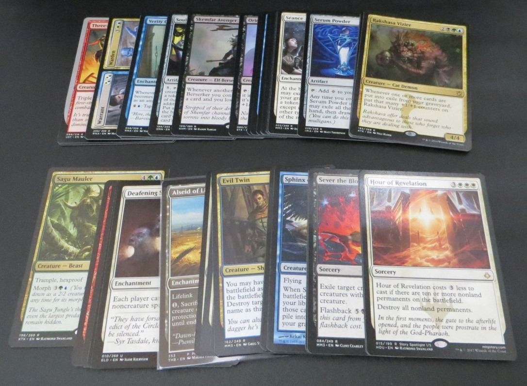 45+ MTG Rare Cards Various Sets & Colors