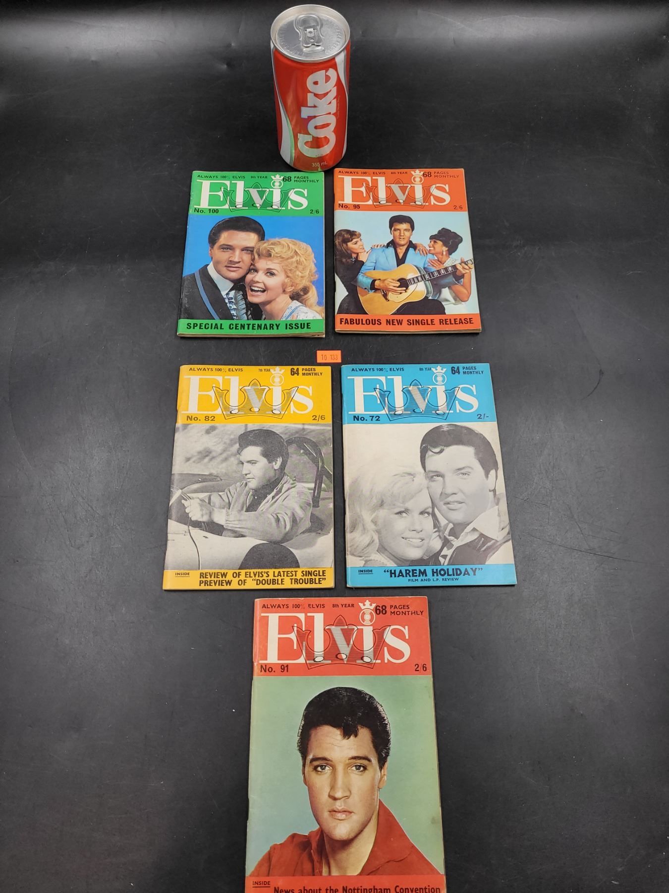 Vintage Miniature Elvis Magazines