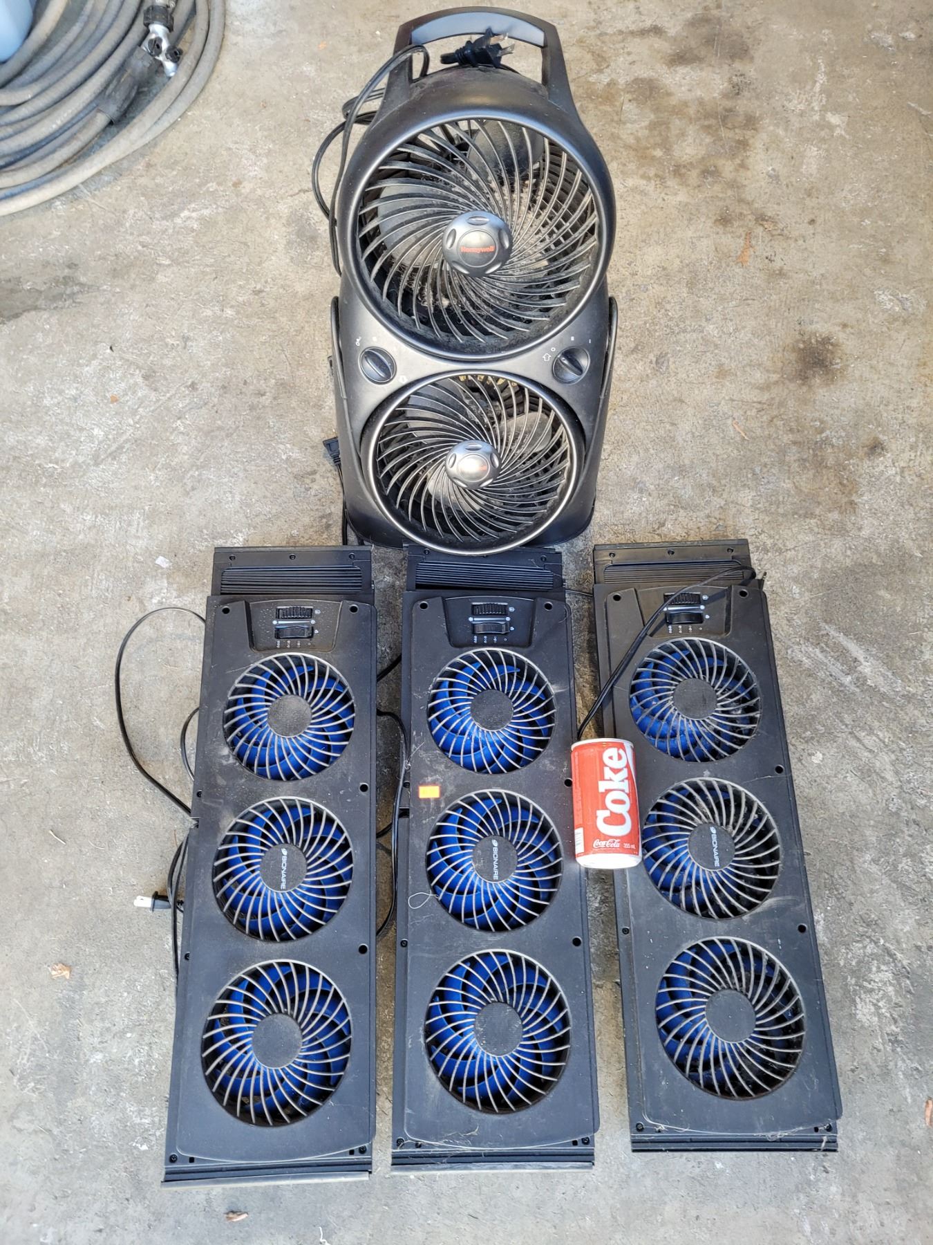 Honeywell Stand Up Fan & Bionaire Window Fans