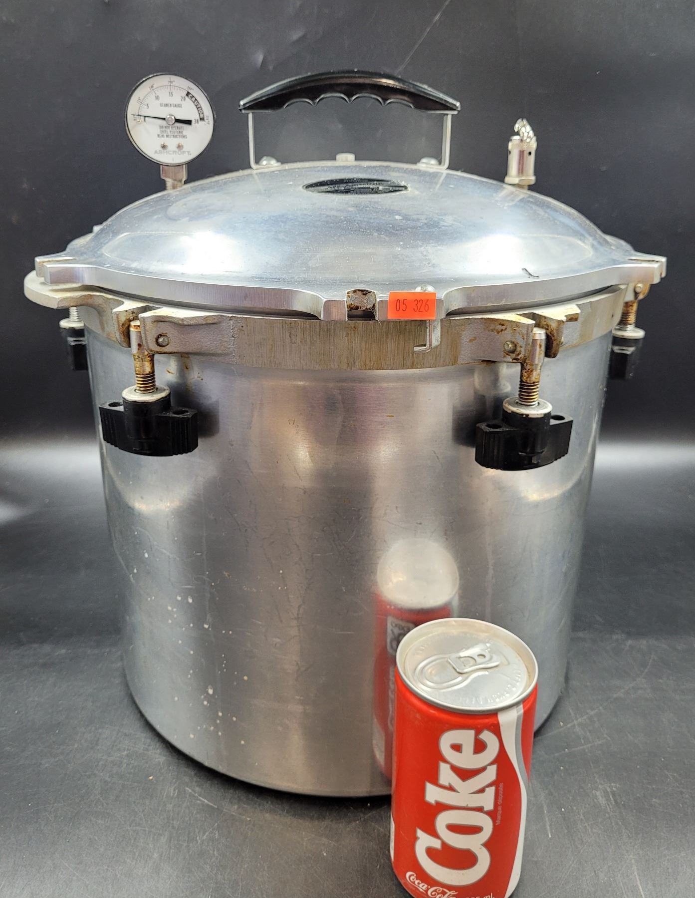 Cast Aluminum All-American Pressure Cooker