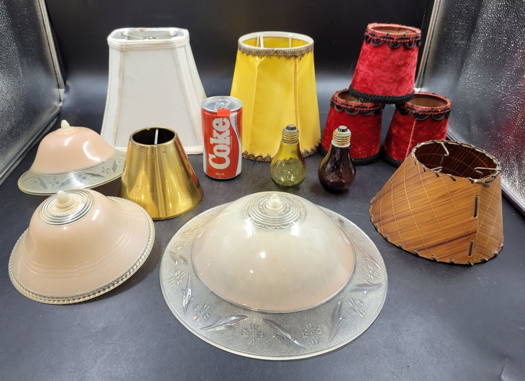 Vintage Lamp Shade Lot