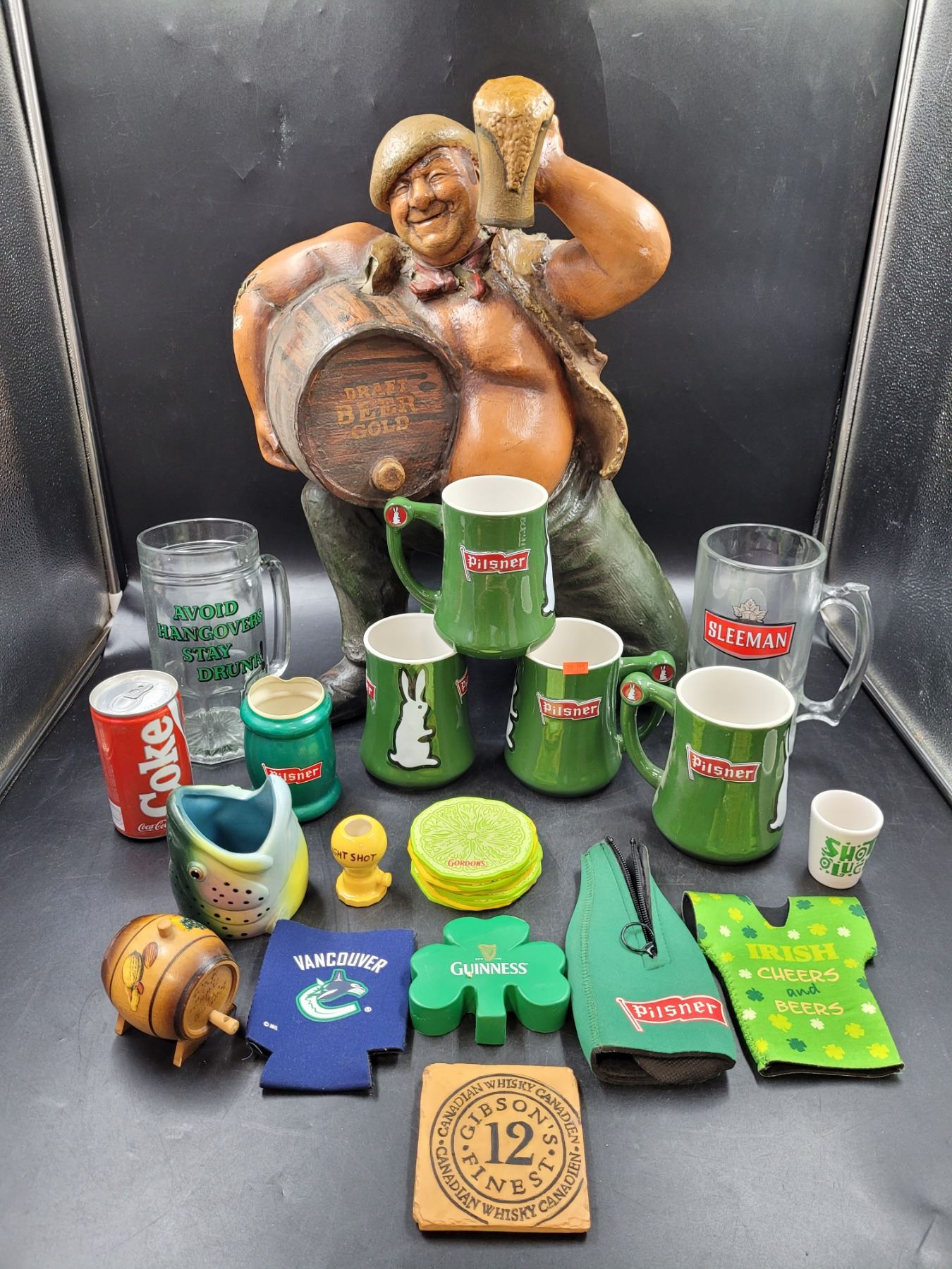 Beer Steins, Collectibles, & Figure
