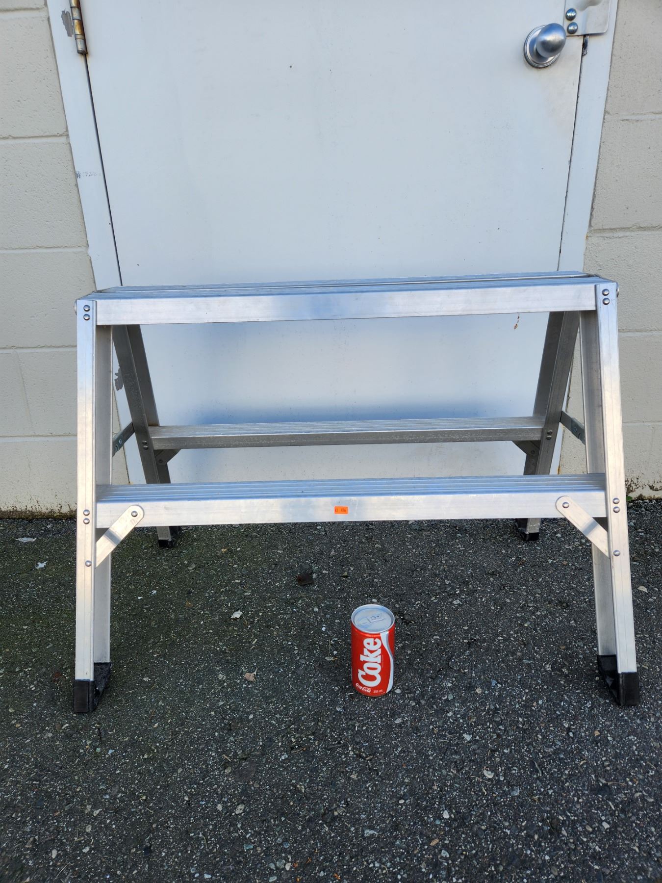 Allright Aluminum Sawhorse Ladder