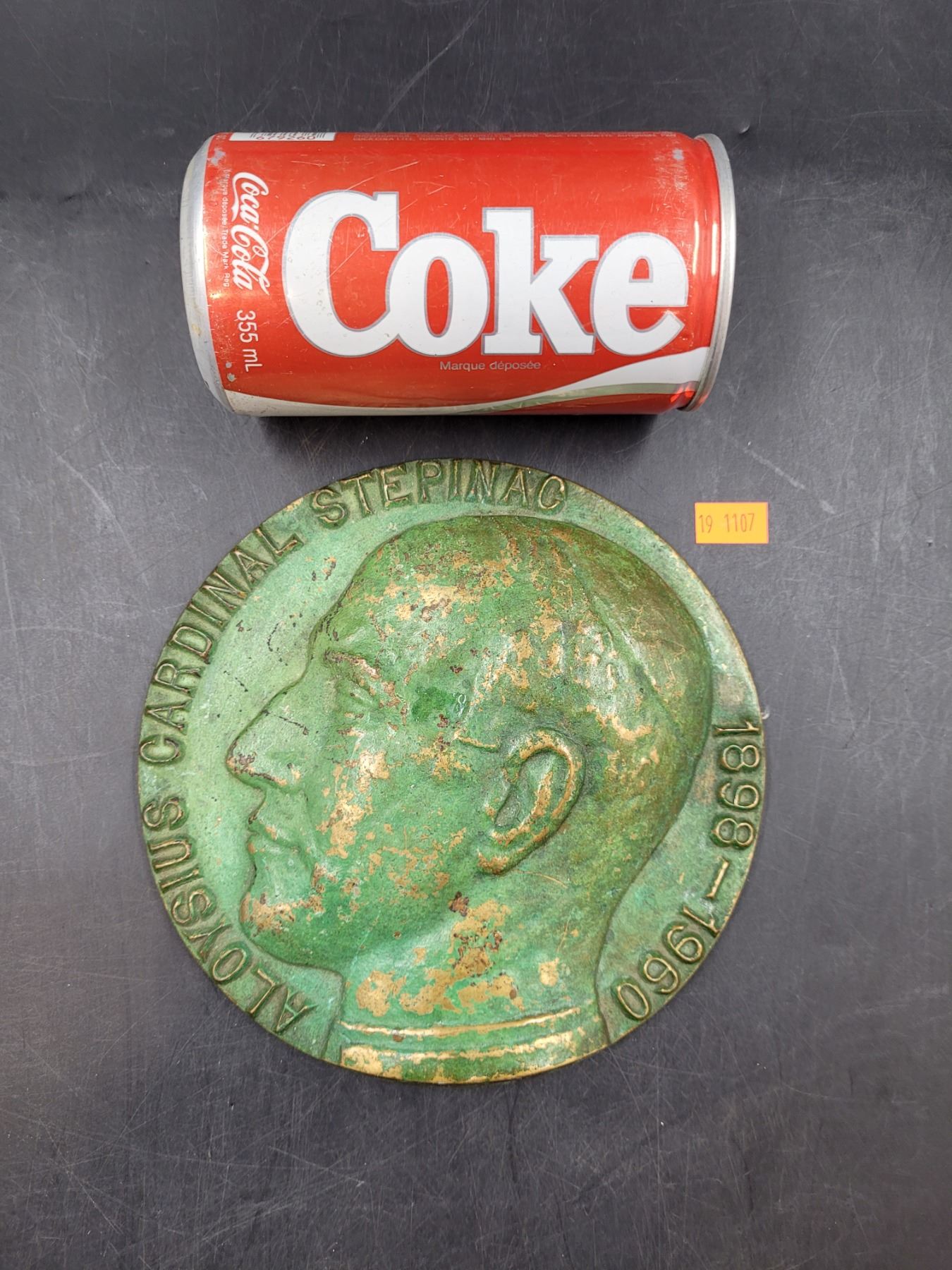 Thick Heavy Brass Aloysius Cardinal Stepinac 1898-1960