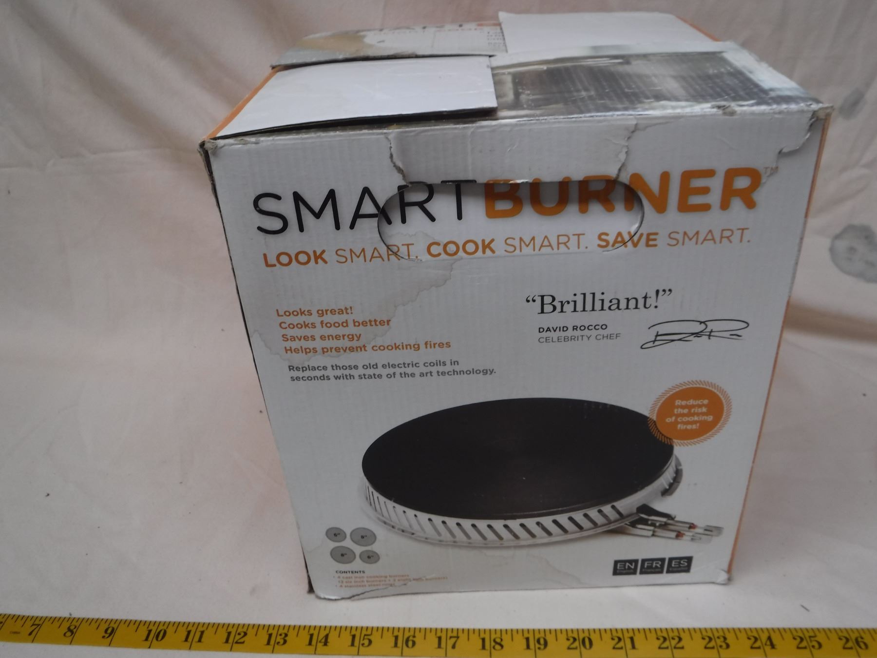 New Set of Smart Burners Converts your Coil Burners to Safer Cast Iron