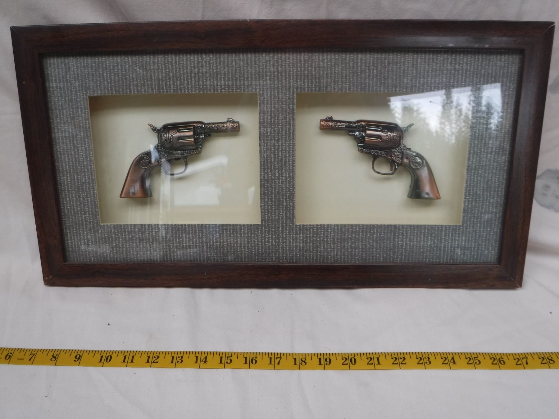 Vintage Replica Gun Shadowbox