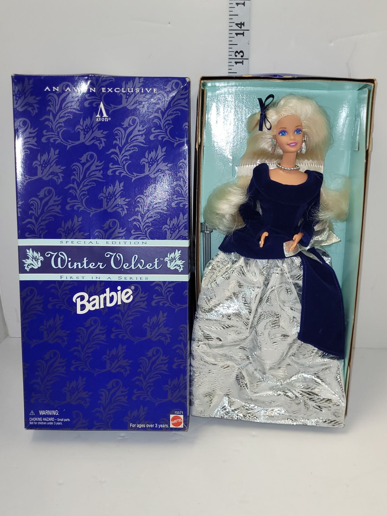Vintage Winter Velet Barbie
